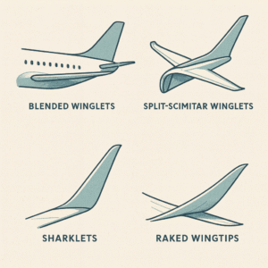 The Airplane Wings: Why Are They Bent Upwards at the Ends? - EUROAVIA Blog